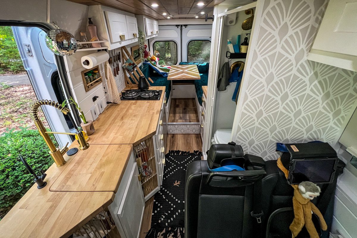 Creative Campervan Kitchen Ideas | Two Wandering Soles
