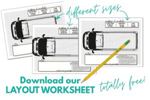 Campervan Layouts: How to Design your Dream Van Build | Two Wandering Soles