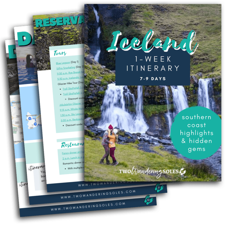 Iceland Itinerary | Two Wandering Soles