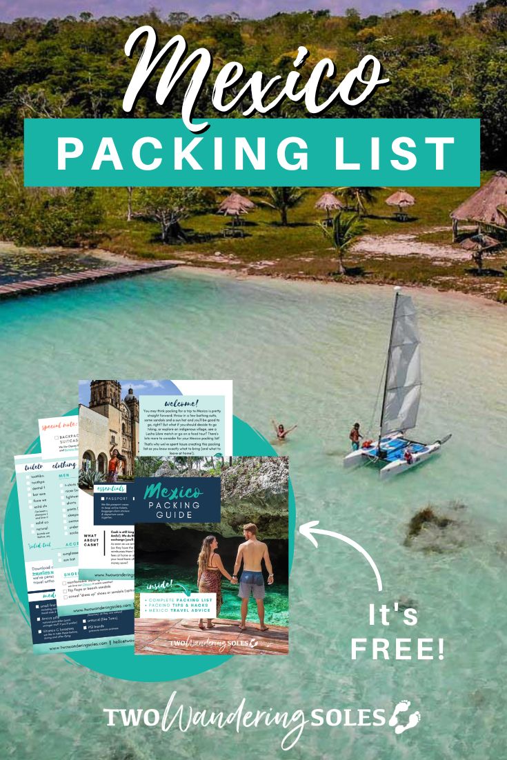 Mexico Packing List | Two Wandering Soles
