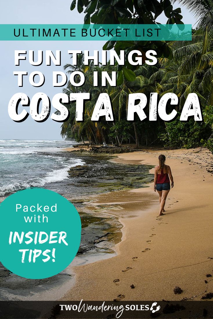 31 Adventurous Things to Do in Costa Rica | Two Wandering Soles
