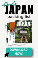 Japan Packing List: 50+ Things You Can't Forget (+FREE checklist) | Two ...