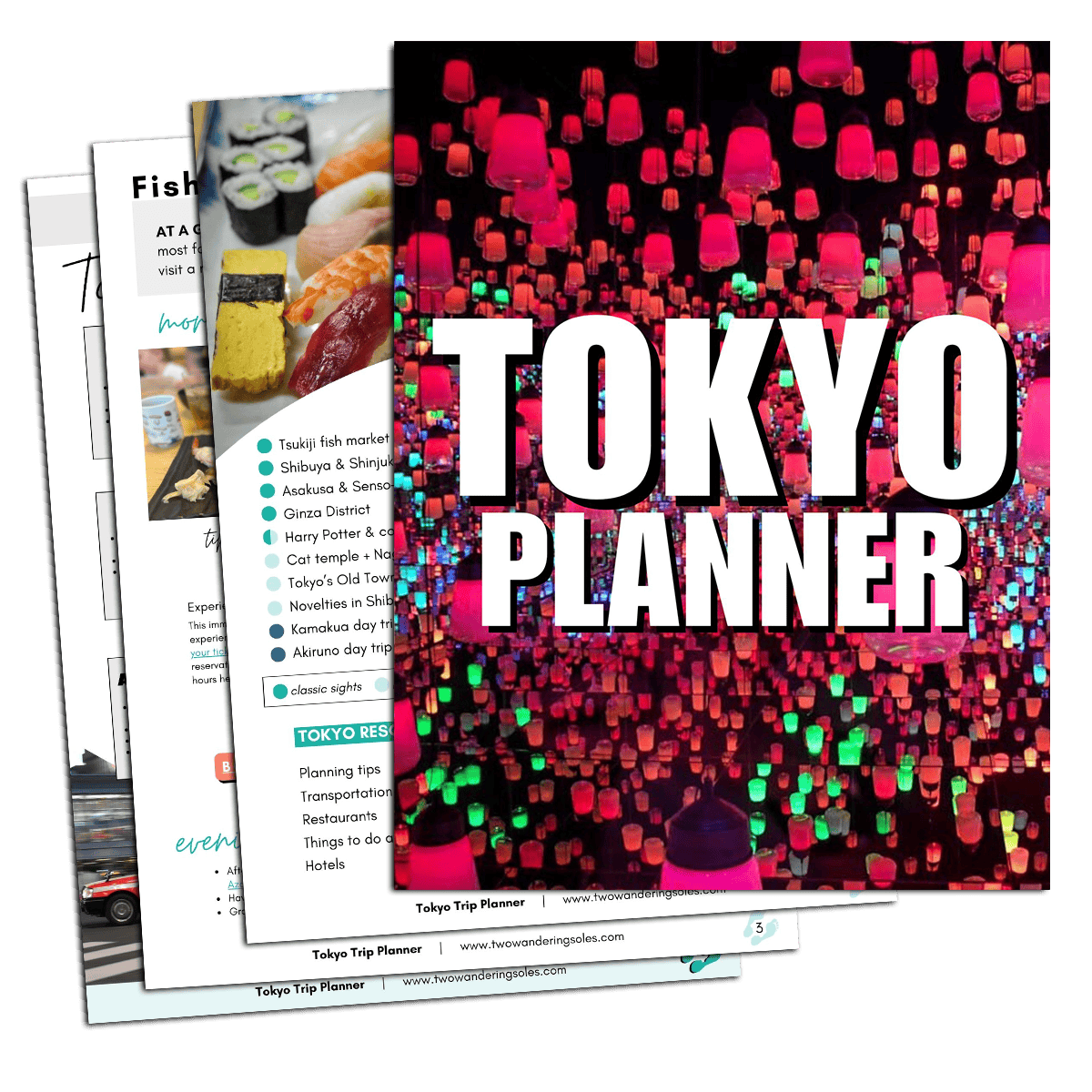 Tokyo Trip Planner | Two Wandering Soles