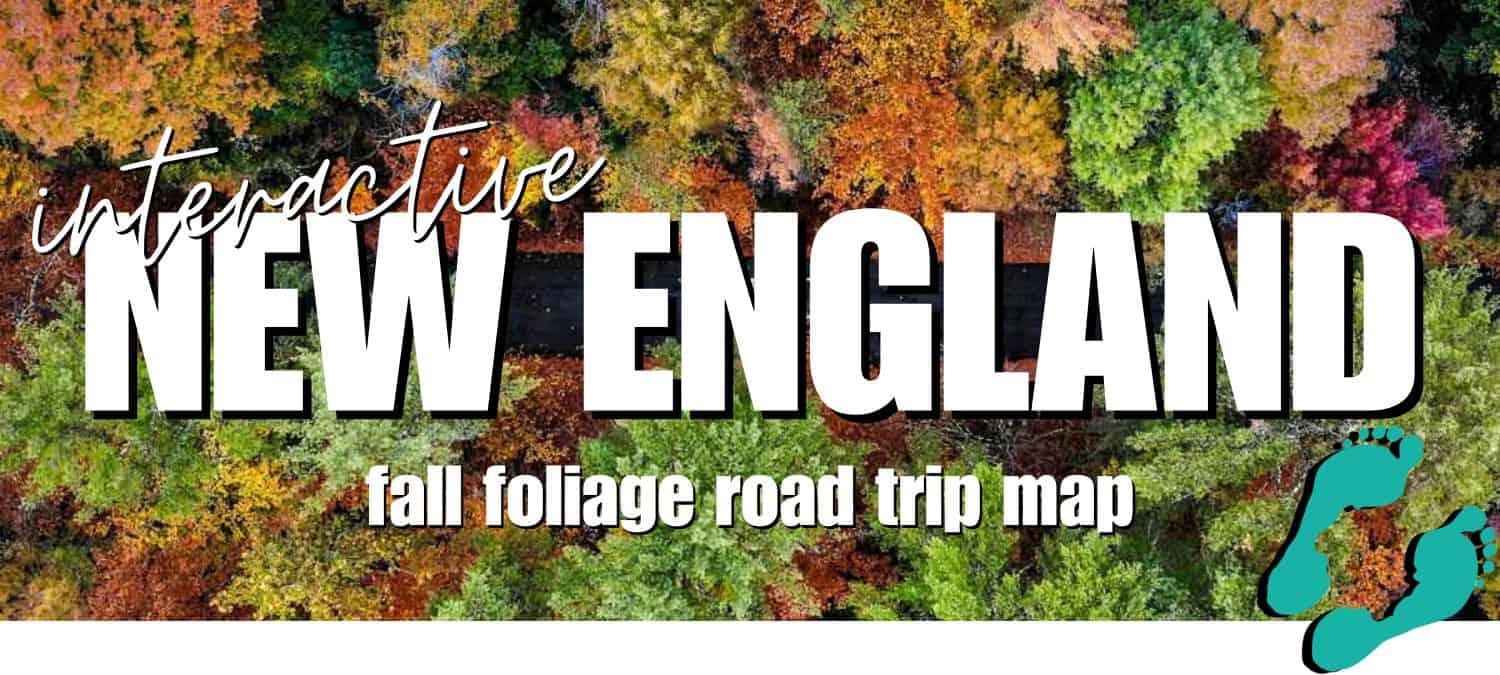 New England Road Trip Map | Two Wandering Soles