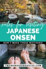 Japanese Onsen Etiquette: Don't Break These 8 Rules! | Two Wandering Soles