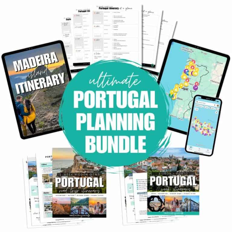 Interactive Portugal Map | Two Wandering Soles